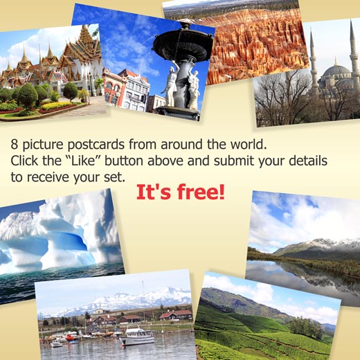 Free 8 Picture Postcards from around the world - SaveMoneyIndia