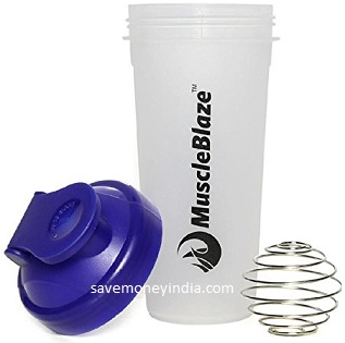 MuscleBlaze Shaker 650ml Rs. 169 – Amazon - SaveMoneyIndia