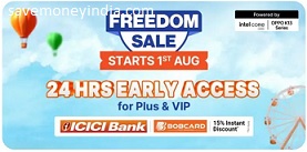 [Plus & VIP Members] FlipKart Freedom Sale - SaveMoneyIndia