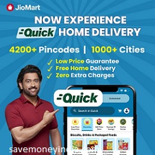 JioMart 50% off or 25% off - SaveMoneyIndia